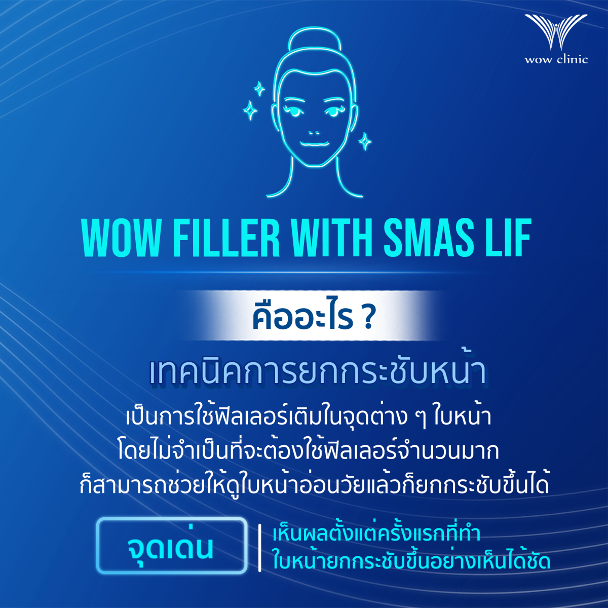WOW Filler with SMAS LIFT - WOW Clinic