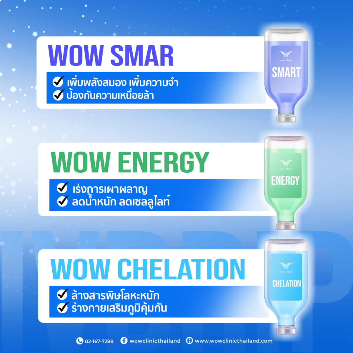 สูตร IV Drip WOW Clinic - WOW Clinic